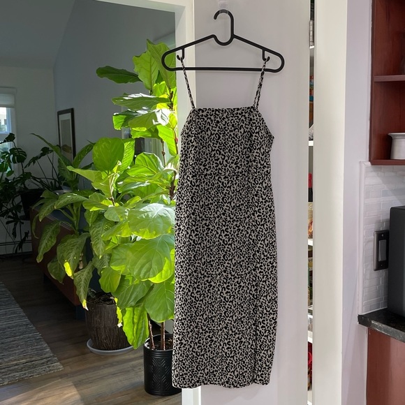 Zara | Dresses | Zara Leopard Print Bodycon Mini Dress | Poshmark